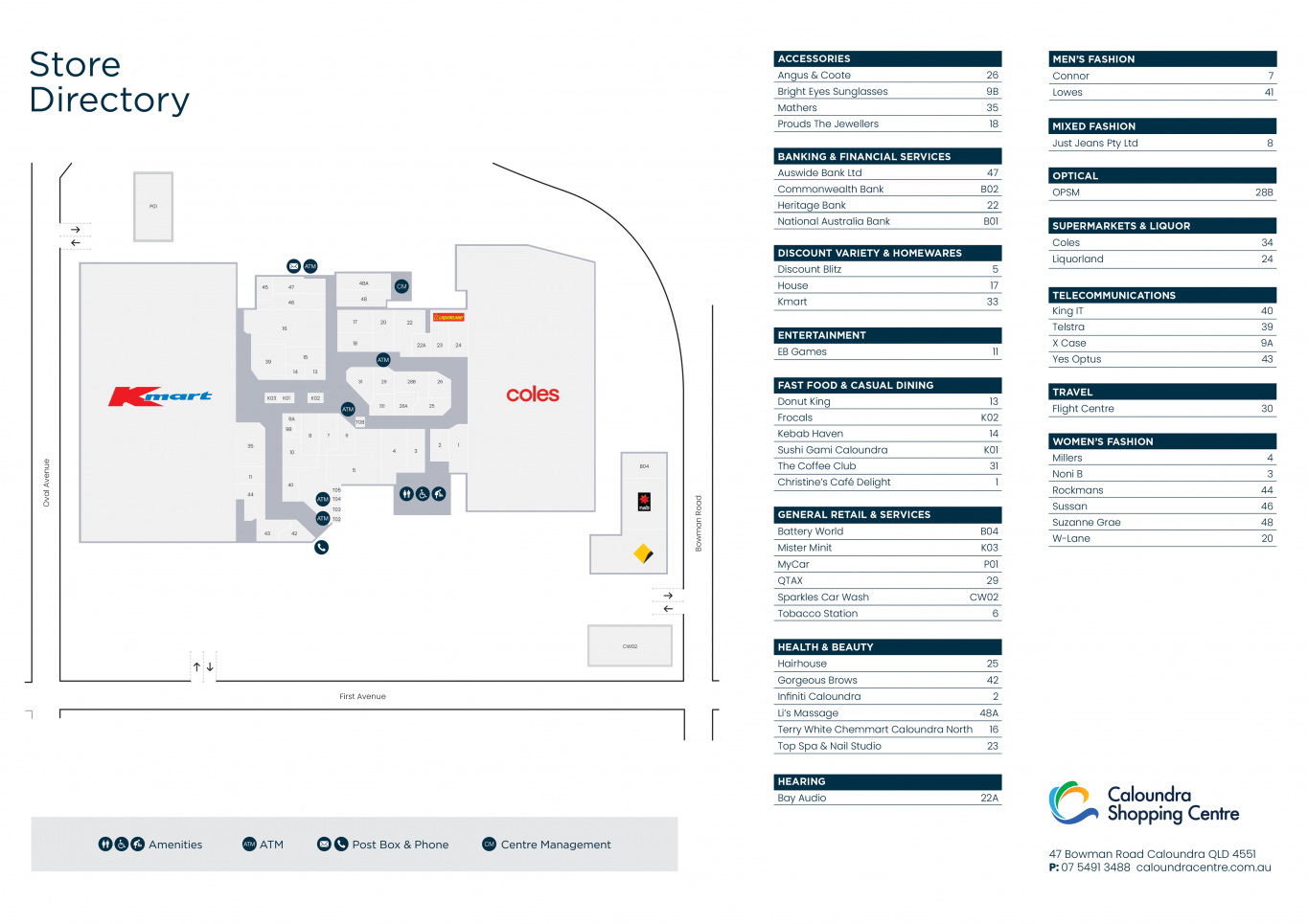 Stores | Caloundra Shopping Centre